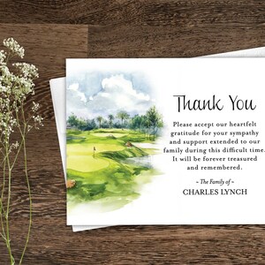 Sympathy Acknowledgement Cards, Funeral Thank You and Bereavement Notes ...