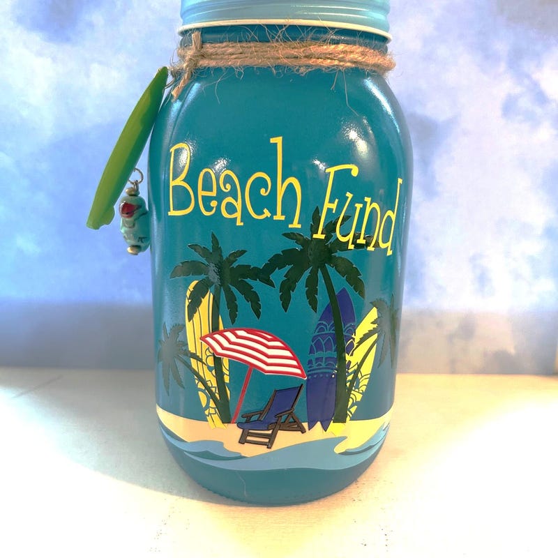 Mason Jar Bank - Etsy