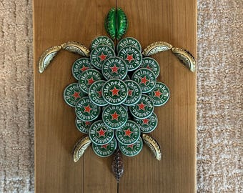 Bottle Cap Turtle - Etsy