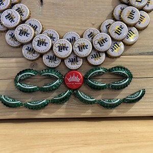 Bottle Cap Wreath - Etsy