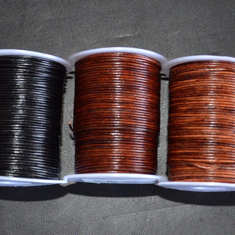1mm Leather Cord - Etsy