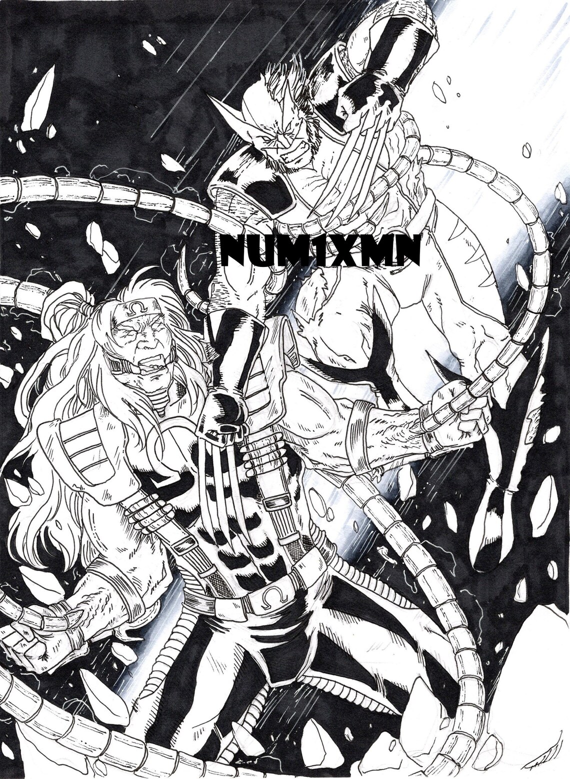 Wolverine Vs Omega Red - Etsy