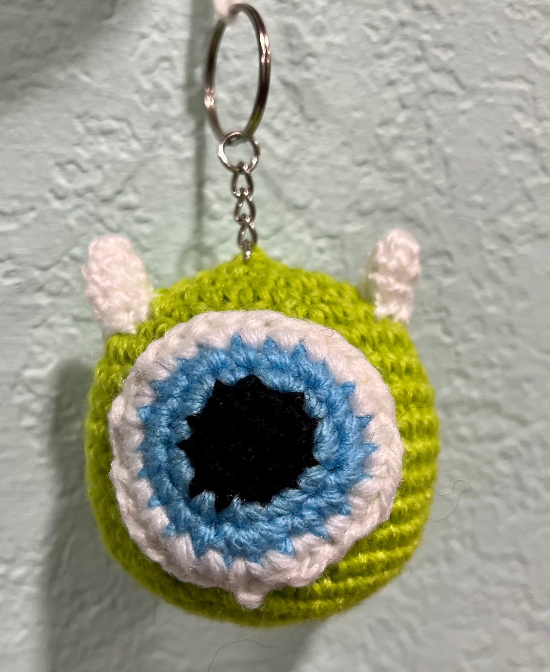 Mike Wazowski Keychain - Etsy