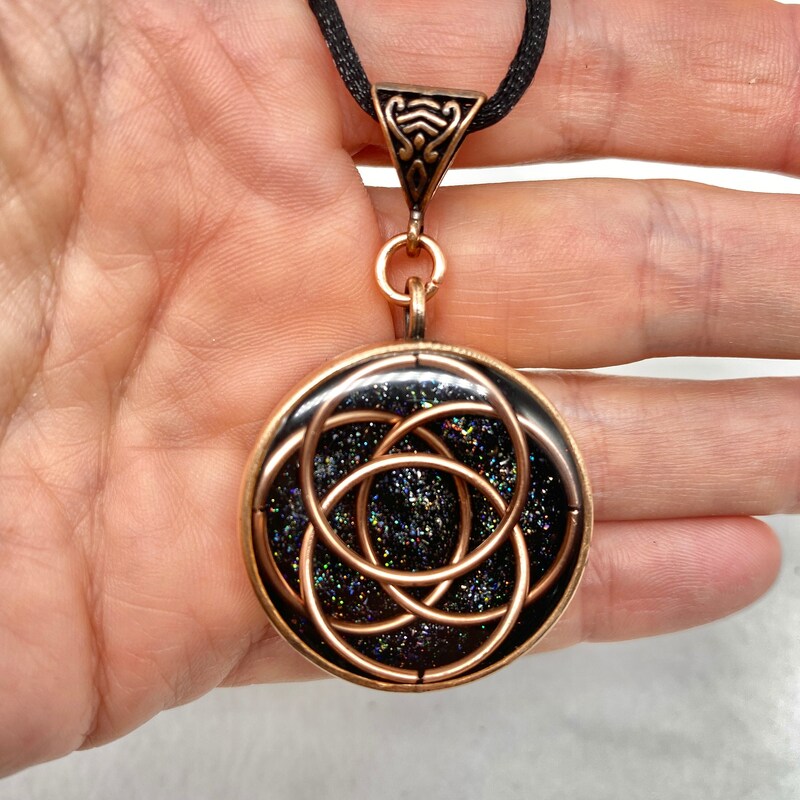 Quantum Orgonite Pendant - Etsy