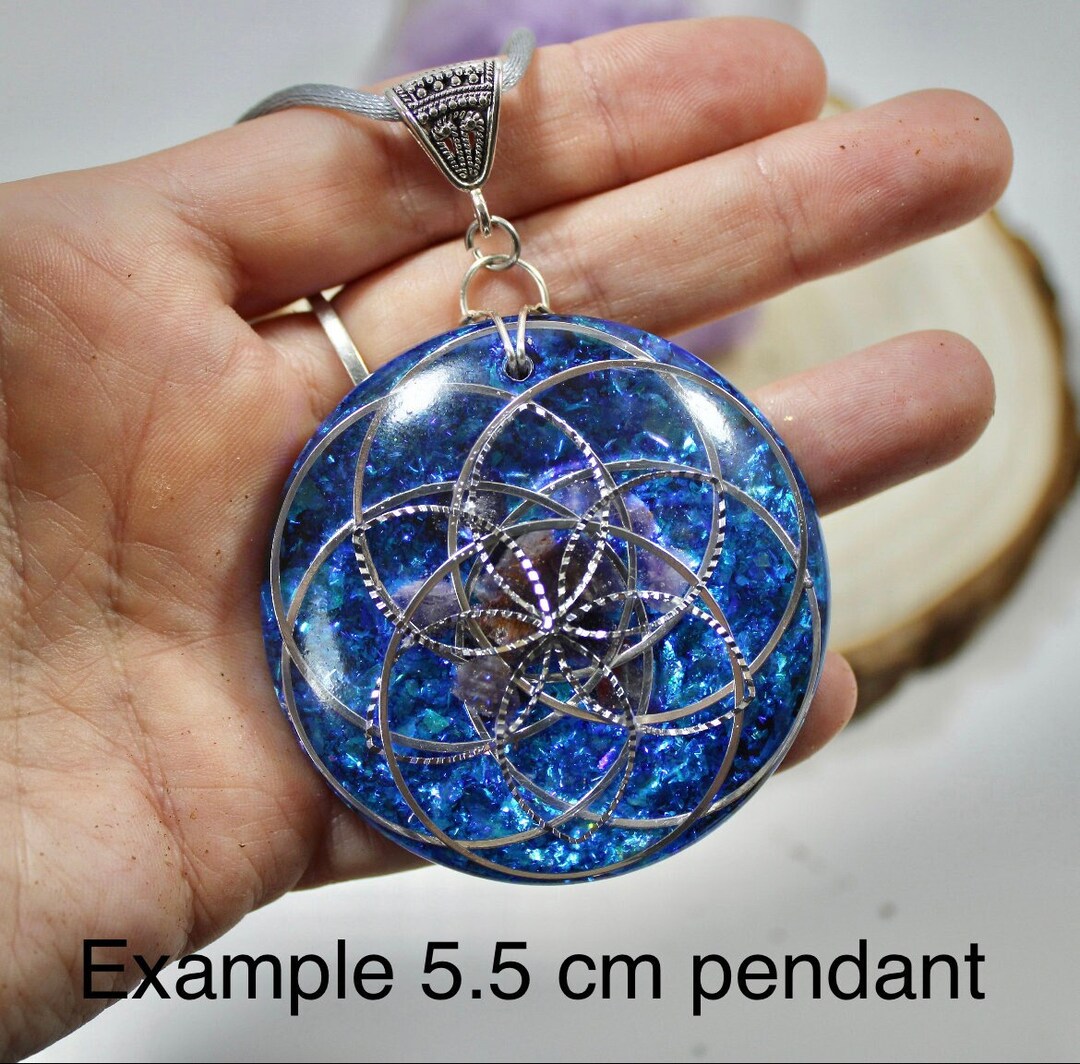 CUSTOM Orognite Pendant - Orgone Generator - Shungite - Authentic ...