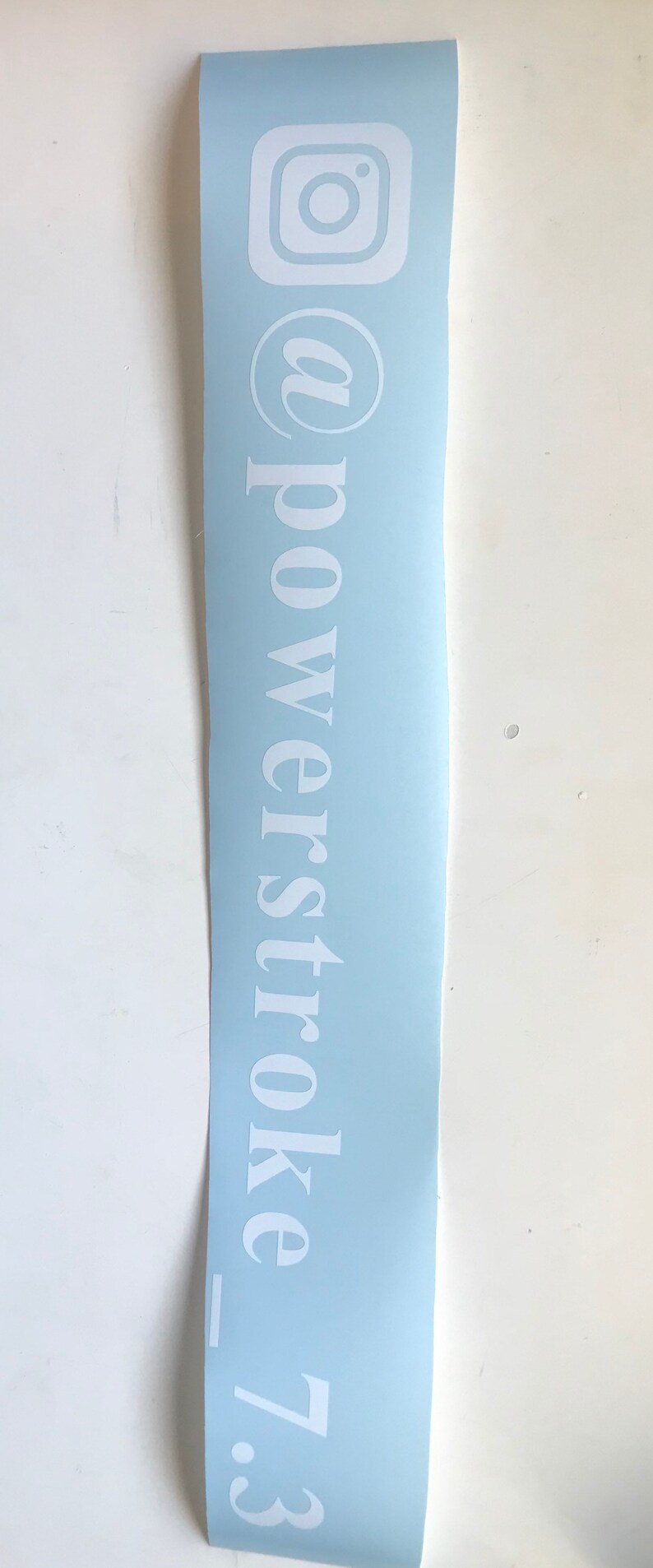 Custom Instagram Handle Name Sticker With Instagram Logo - Etsy