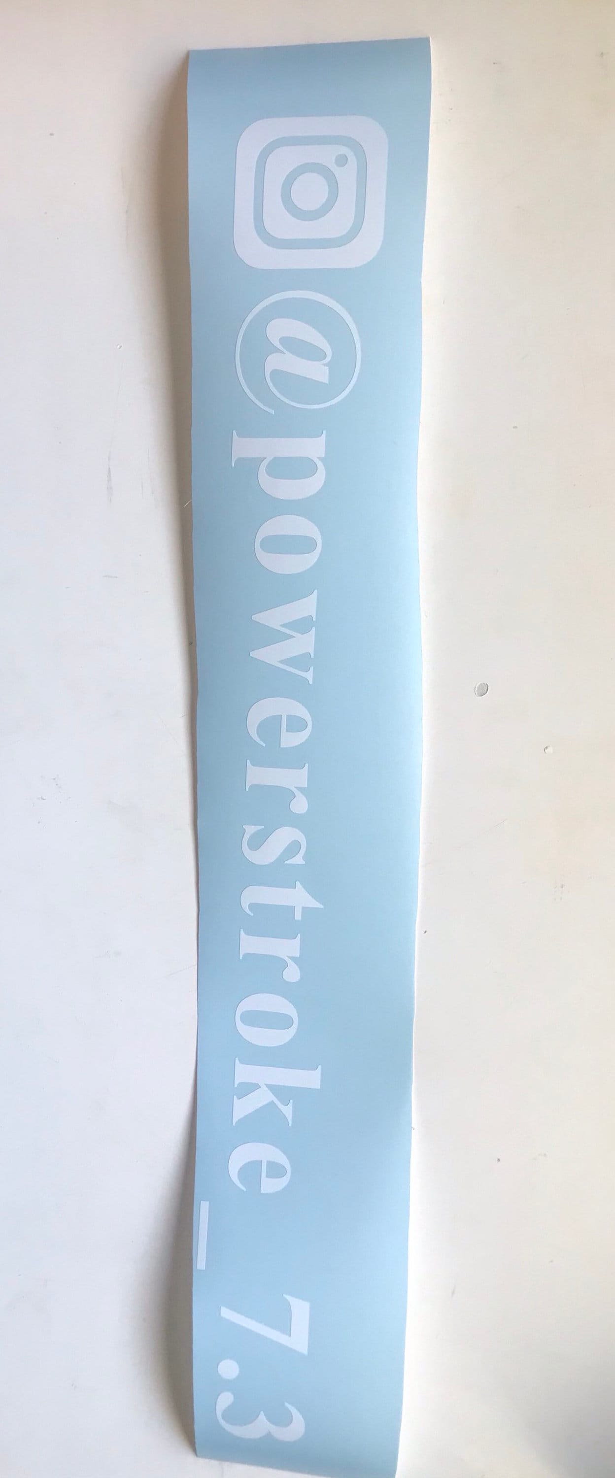 Custom Instagram Handle Name Sticker With Instagram Logo - Etsy