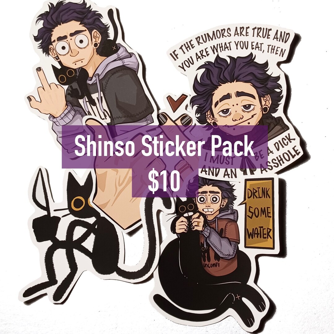 Shinso Sticker Pack - Etsy
