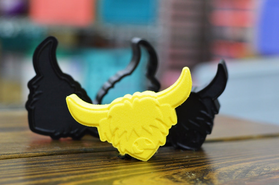 Highland Cow Bath Bomb Mold - Etsy