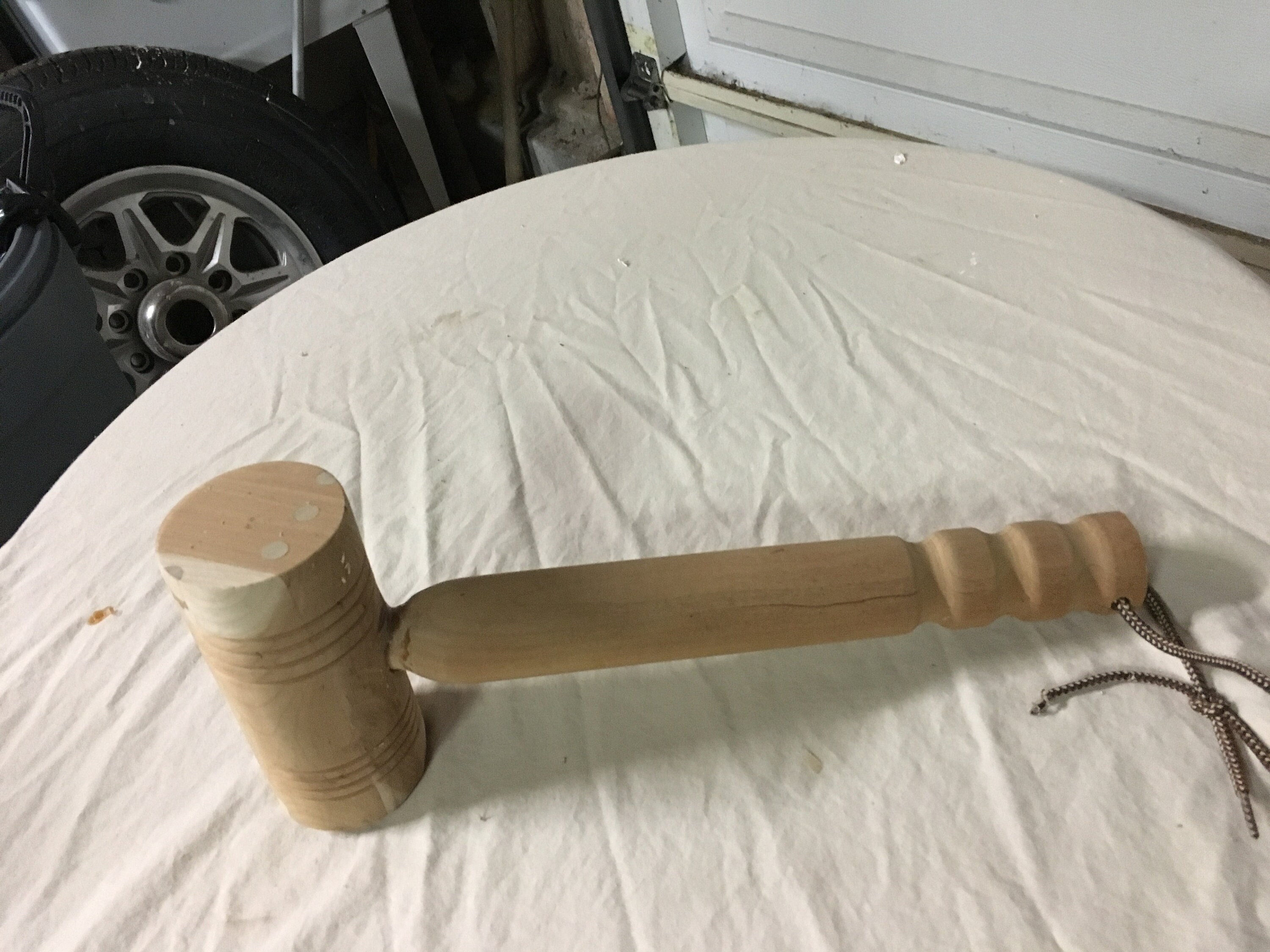 Tough Guy Wood Mallet Square Faced a Good Woody Mallet | Etsy