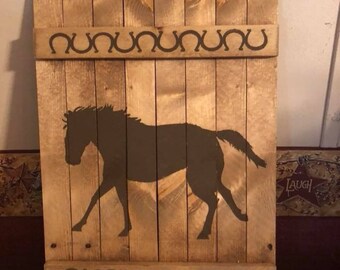 Horse hoof print | Etsy
