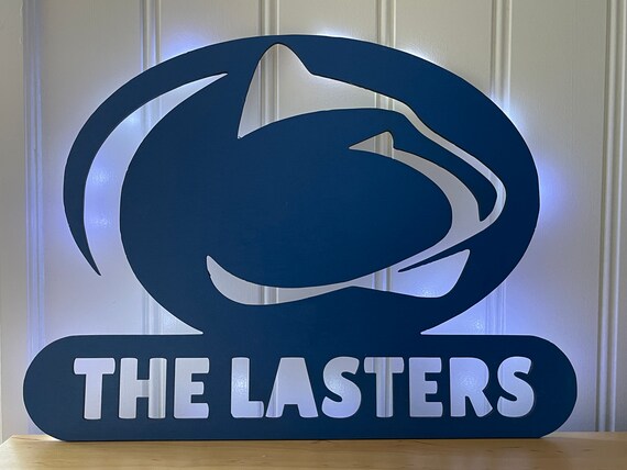 Personalized PSU Penn State Wooden Sign - Etsy