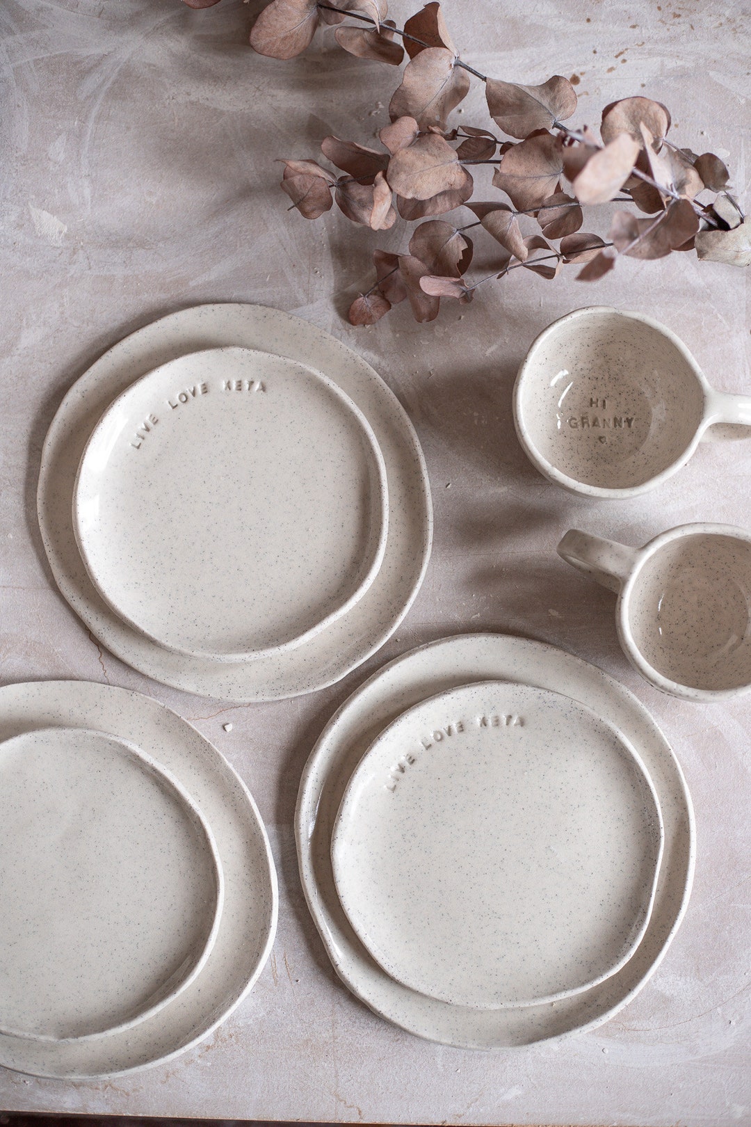 Quirky Personalised Plates & Bowls, Serveware - Write Anything You Want ...