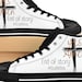 God Hi Top Sneakers Men Christian Shoes Cross Shoes Jesus Teen Boy ...