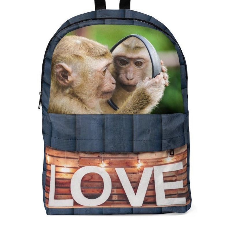 Monkey Backpack - Etsy