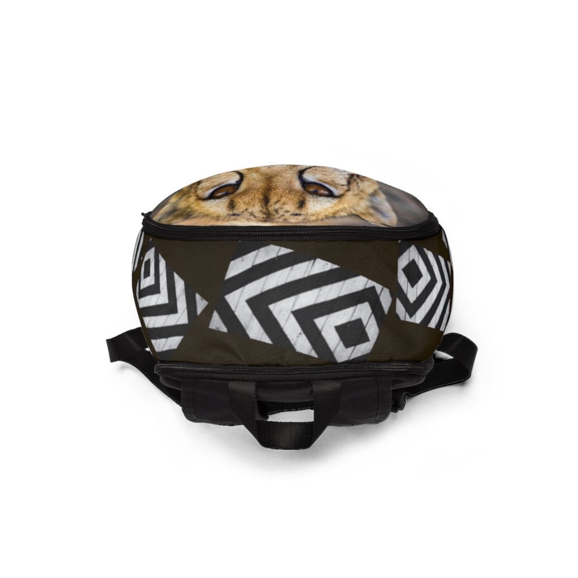 Cheetah Backpack Fabric Pack Wild Animal School Backpack Kids | Etsy