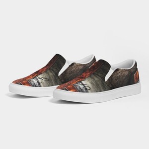 Christian Mens Slip on Canvas Shoes Faith Slip Ons Cross Shoes ...