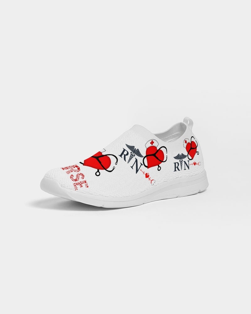 Nurse Shoes Women Slip-on Flyknit Shoes Nursing RN Shoes - Etsy