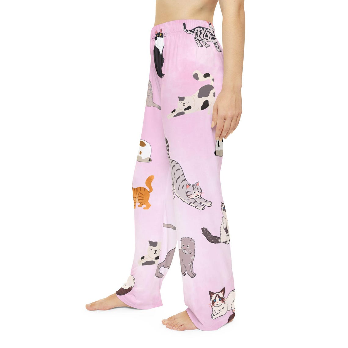 Cat Pajama Pants Women Fun Cat Lover Gift for Her Teen Girl Gift Pajama ...