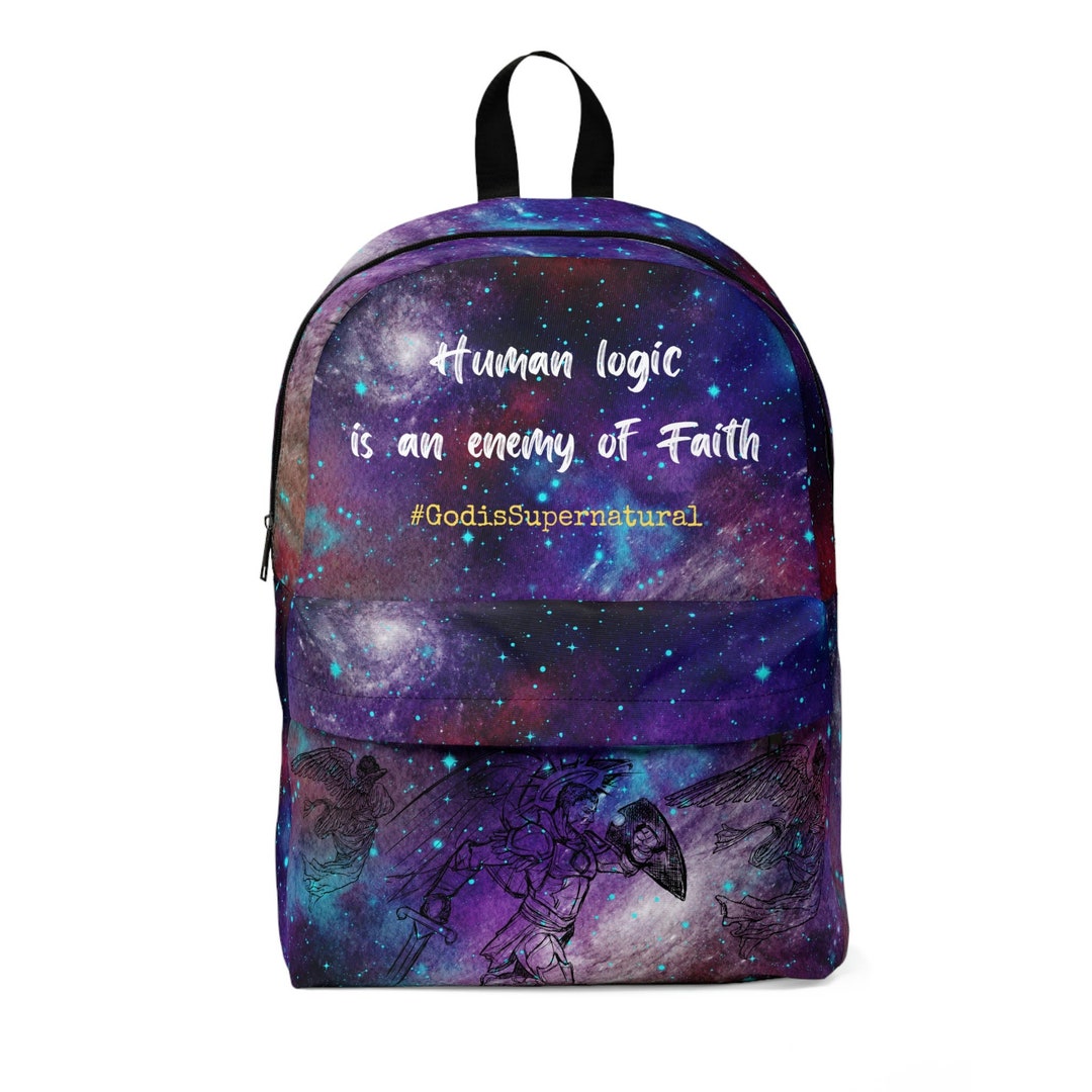 Christian Backpack God Book Bag Faith Backpack Jesus Revival Christian ...
