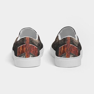 Christian Mens Slip on Canvas Shoes Faith Slip Ons Cross Shoes ...