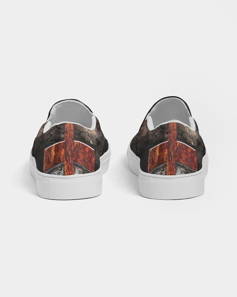 Christian Mens Slip on Canvas Shoes Faith Slip Ons Cross Shoes ...