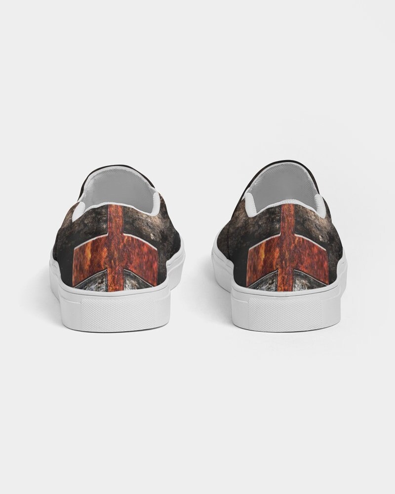 Christian Mens Slip on Canvas Shoes Faith Slip Ons Cross Shoes ...