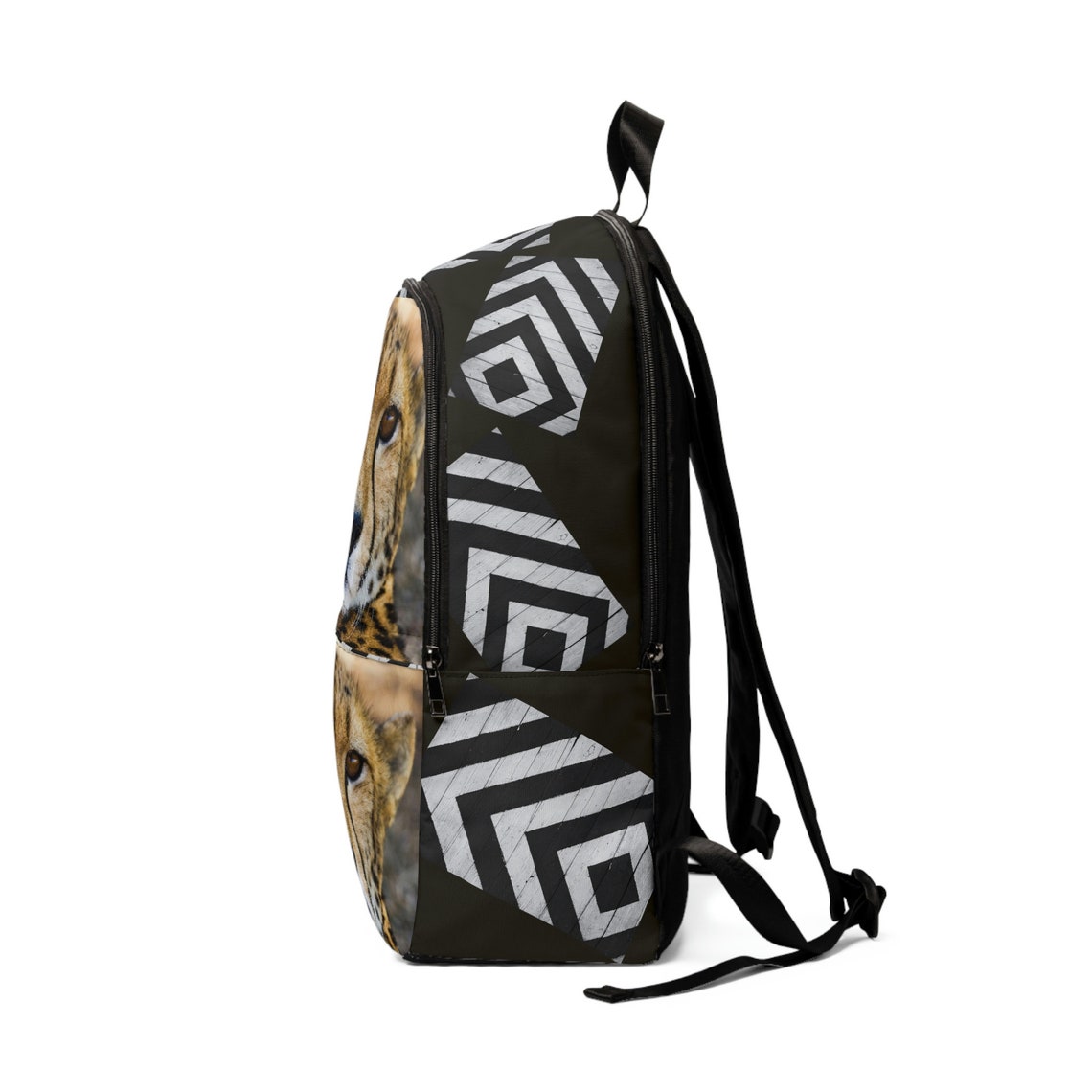 Cheetah Backpack Fabric Pack Wild Animal School Backpack Kids Boys Men ...