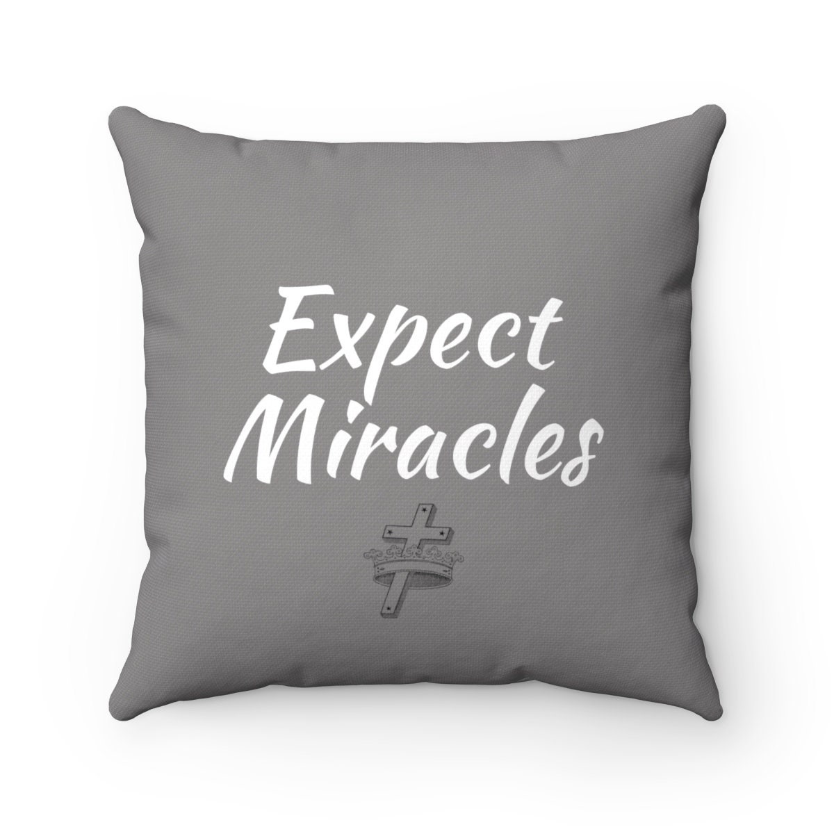 Expect Miracles Pillow Inspirational Christian Pillow Bible - Etsy