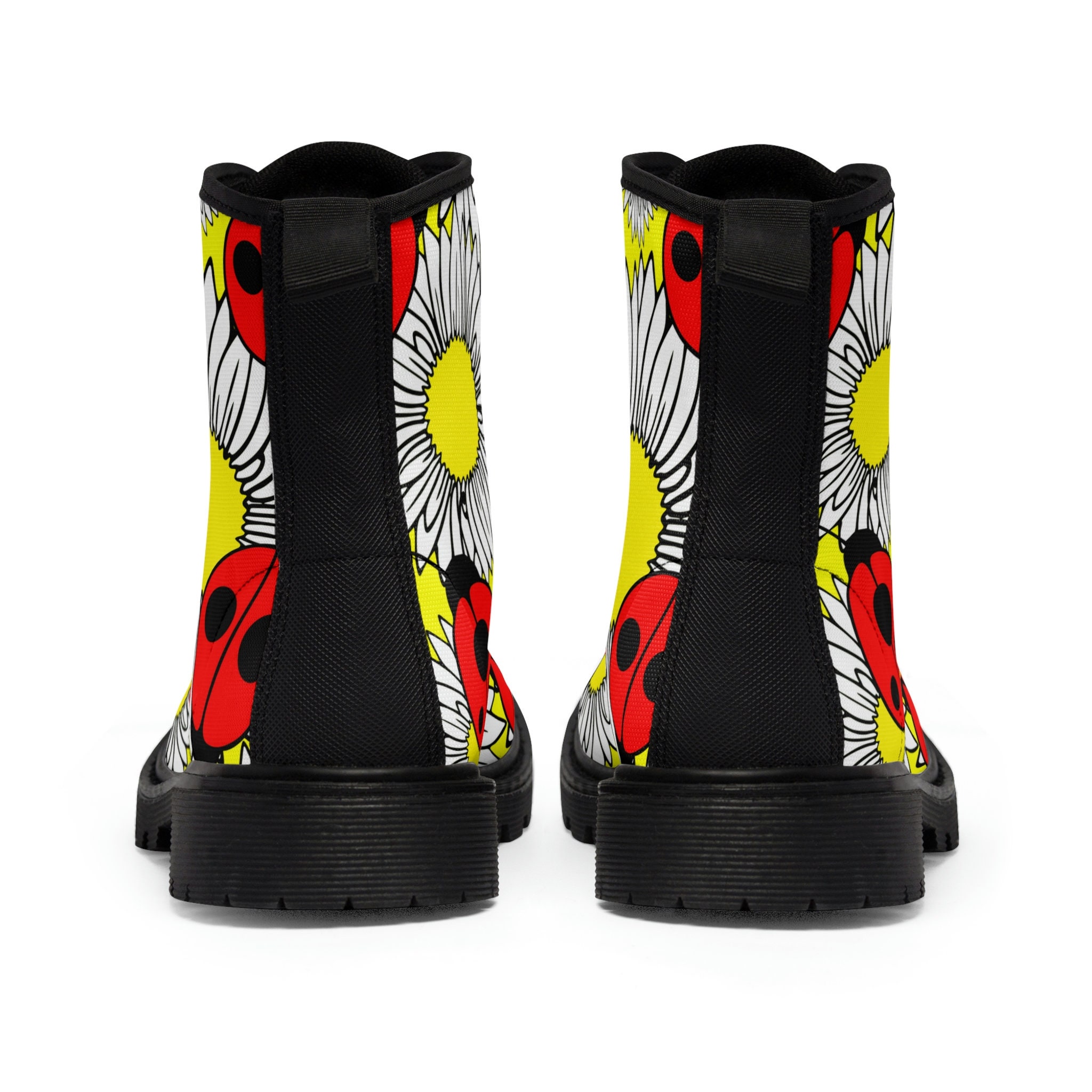 Daisy Boots Ladybug Womens Boots Retro Style 60s Style - Etsy