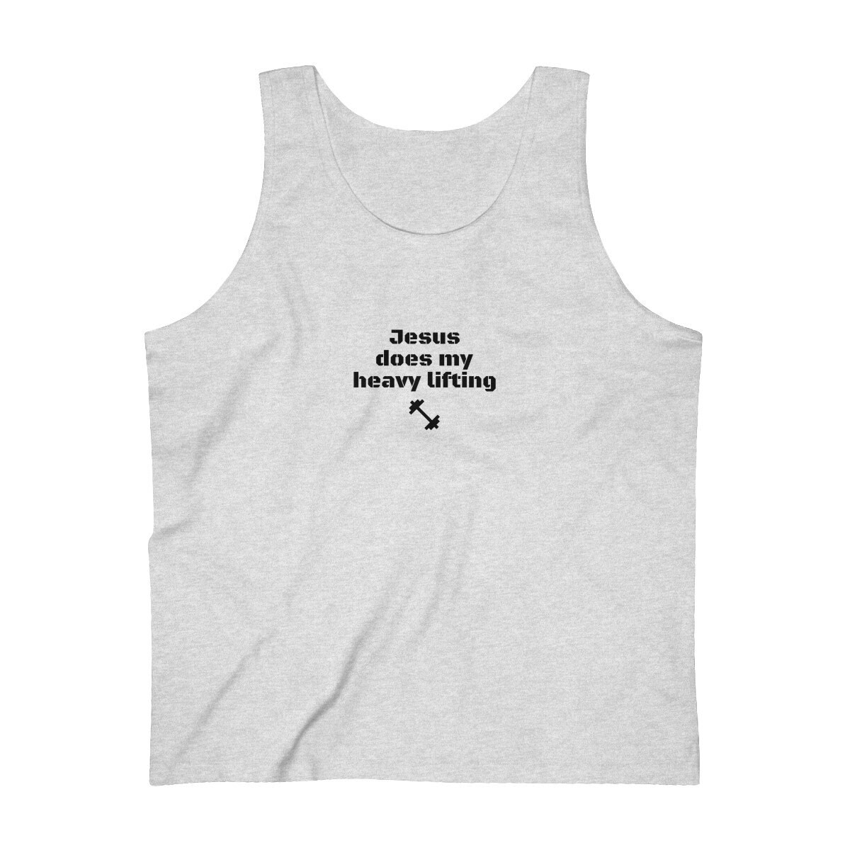 Christian Mens Cotton Tank Top Jesus Tank Top Christian Faith Workout ...