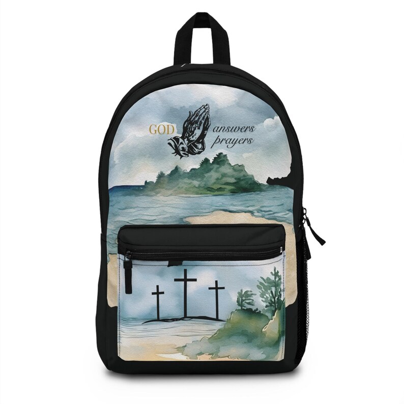 God Backpack Christian Backpack Jesus Faith School Bag Bible Teacher ...