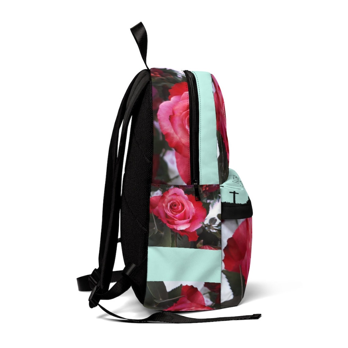 Faith Backpack Rose Inspirational Backpack Religious Christian Womens ...