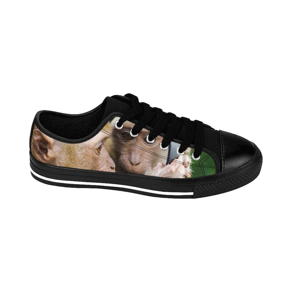 Monkey Sneakers Womens Sneakers Original Design Shoes Teen Girl ...
