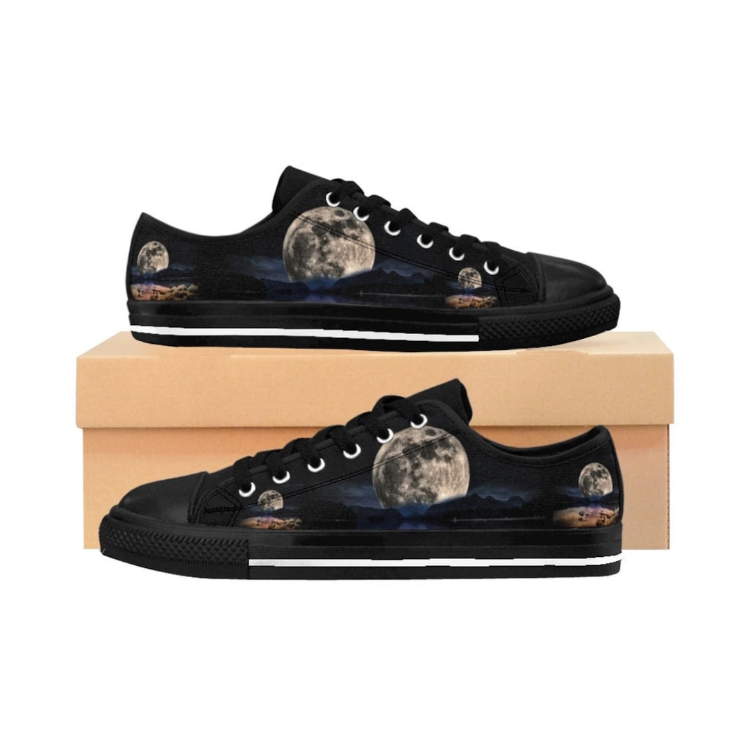 Mens Moon Sneakers Space Moonlight Fashion Teen Boy Shoes Tennis Shoes ...