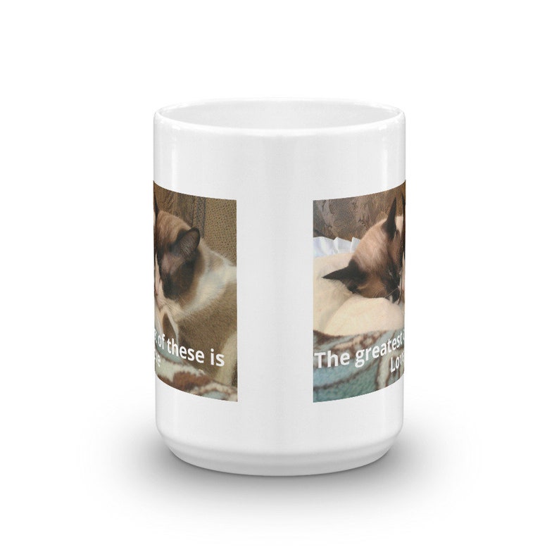 Love Cat Mug Bible Saying Gift Ideas Coffee Cup Graduation - Etsy