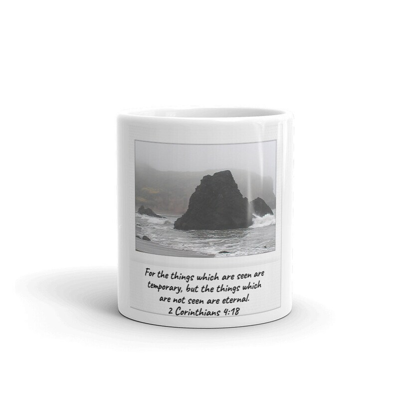 Unseen Are Eternal Mug Scripture Cup Inspiration Christian - Etsy