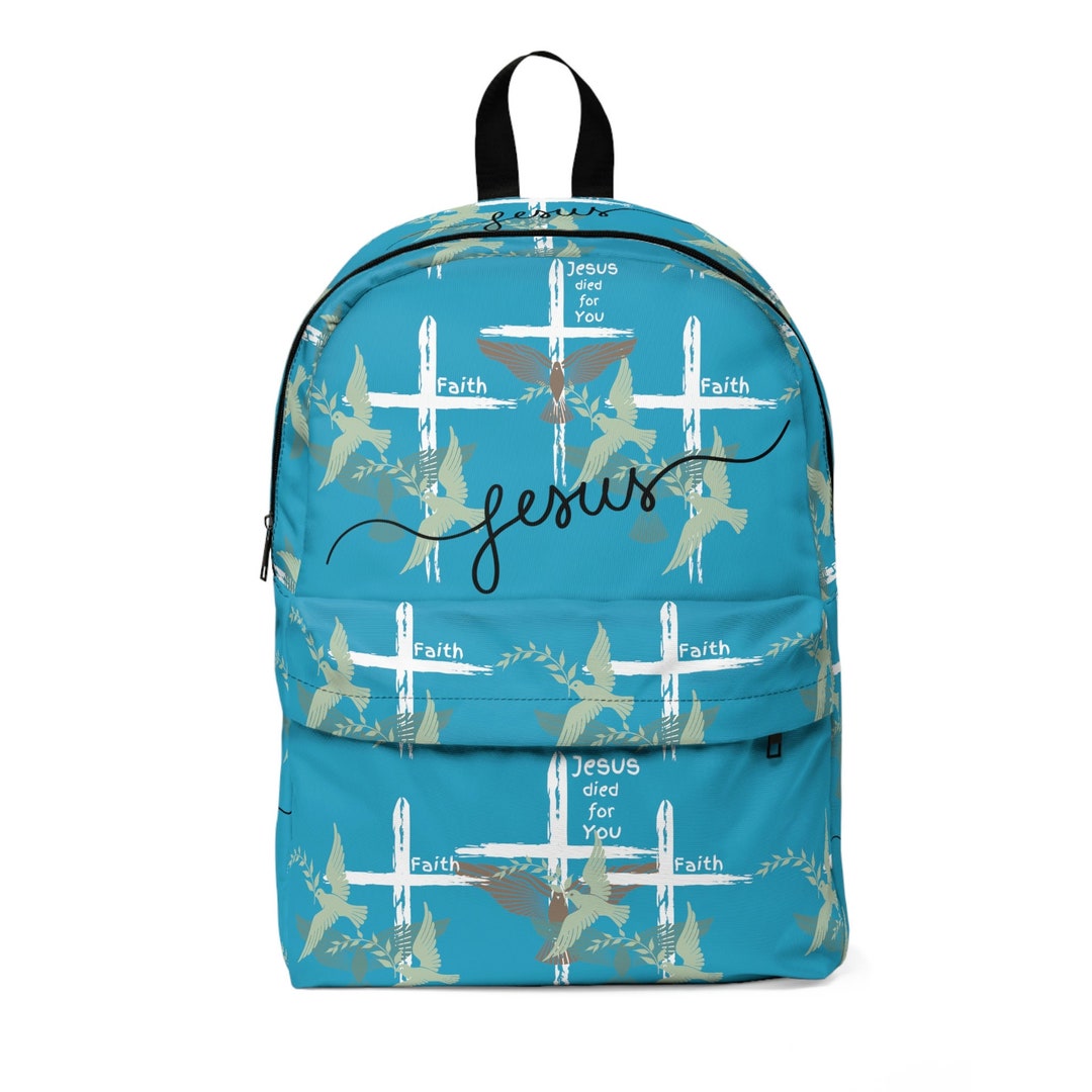Jesus Backpack Christian Jesus Revival Bag Faith Backpack Bible Gift ...