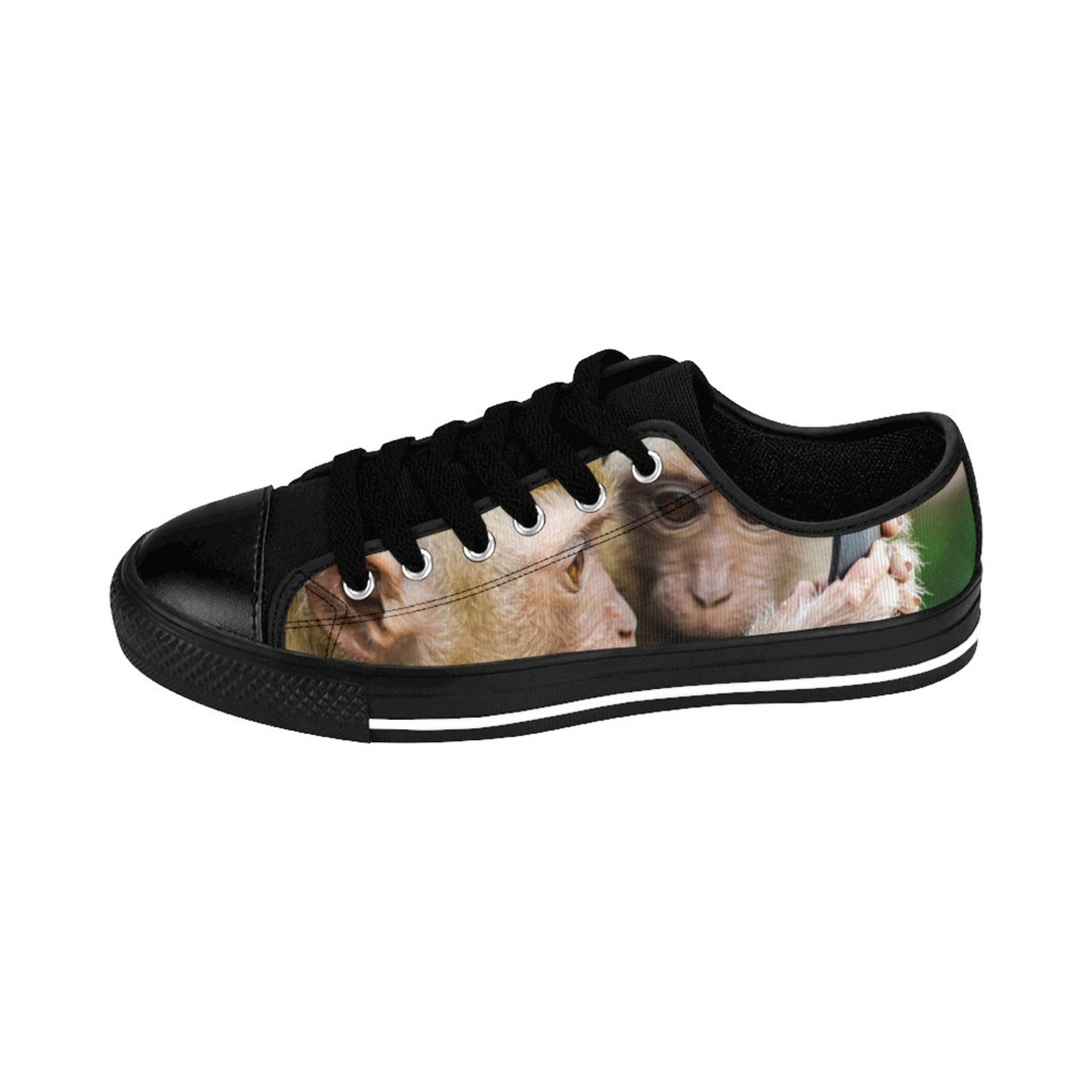 Monkey Sneakers Womens Sneakers Original Design Shoes Teen Girl ...