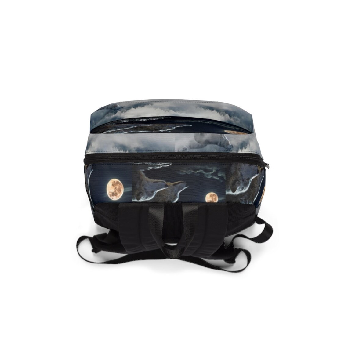 Wolf Backpack Moon Wolf Pack Men Women Teen Boy Gift Idea Wildlife ...