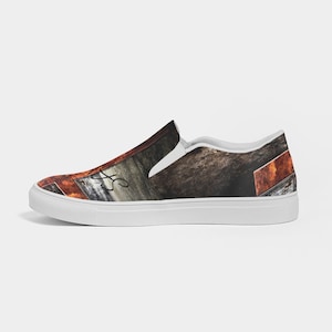 Christian Mens Slip on Canvas Shoes Faith Slip Ons Cross Shoes ...