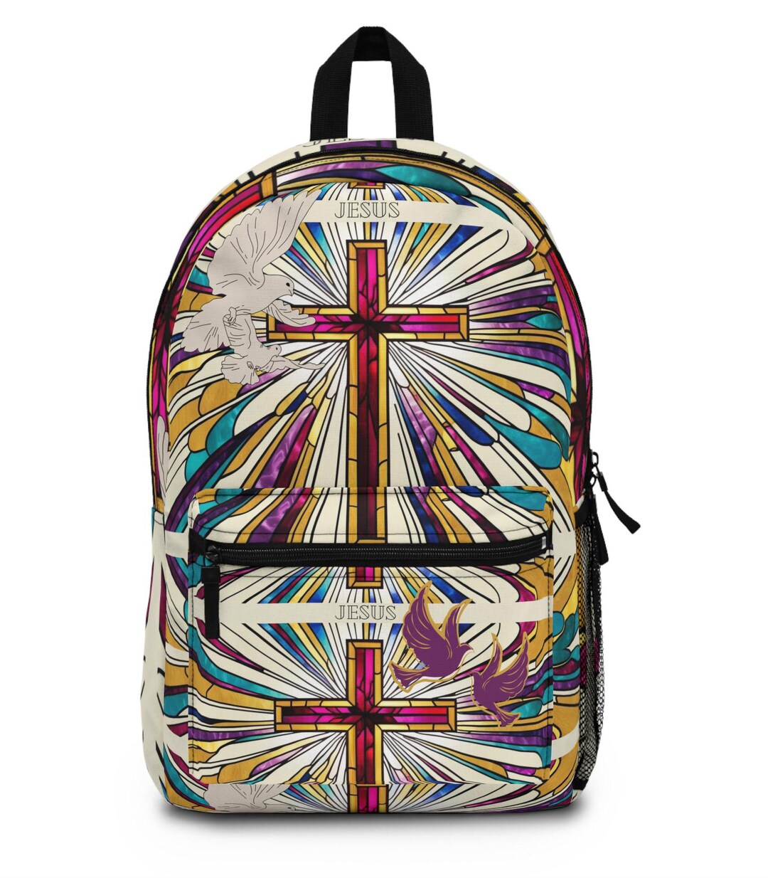 Jesus Backpack Christian Faith Backpack Bible Gift for Her Christian ...