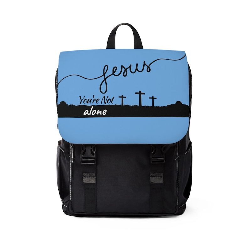 Jesus Messenger Bag Jesus Shoulder Backpack Christian Book Bag Faith ...