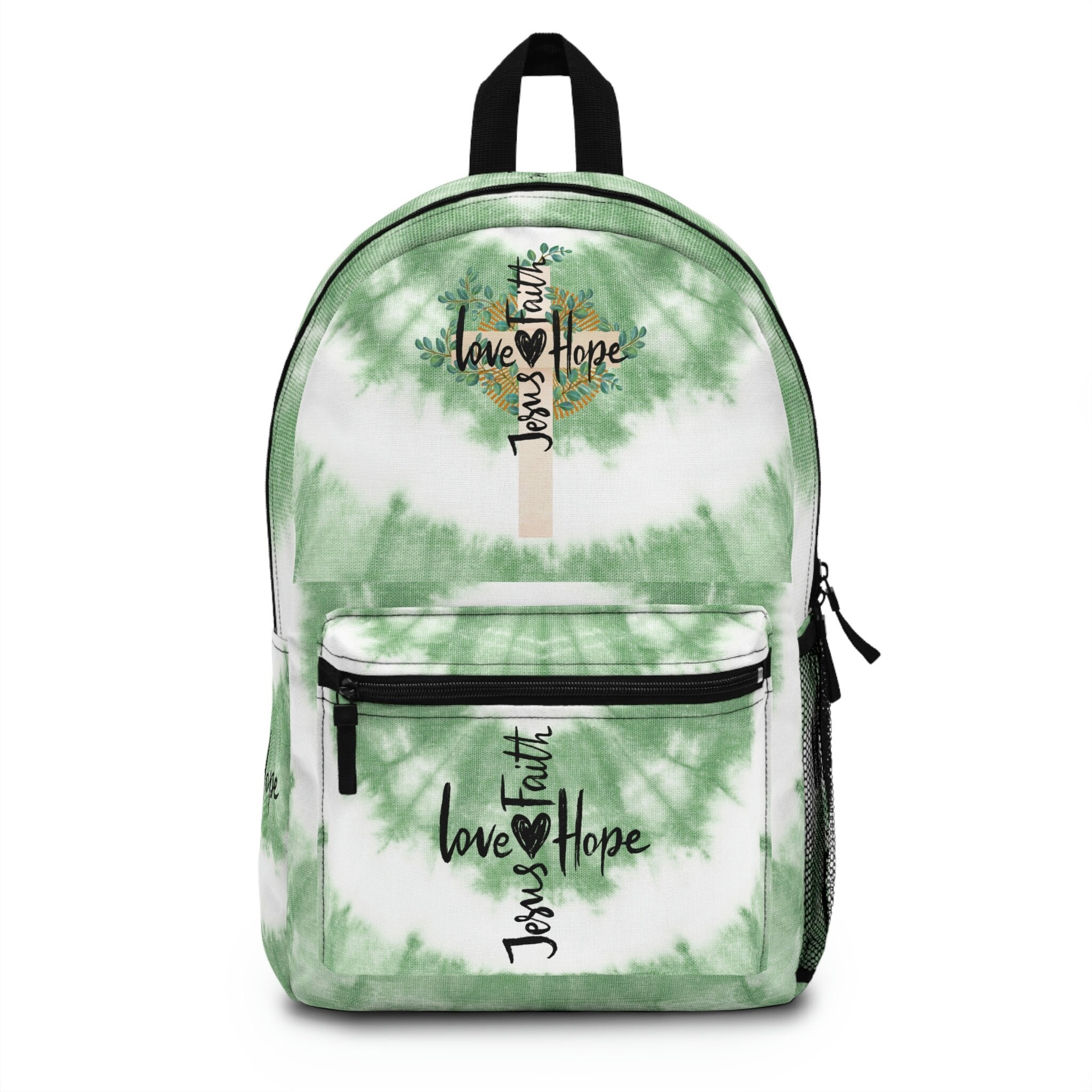 Jesus Backpack Christian Travel Bag Jesus Book Bag Tie Dye Look ...