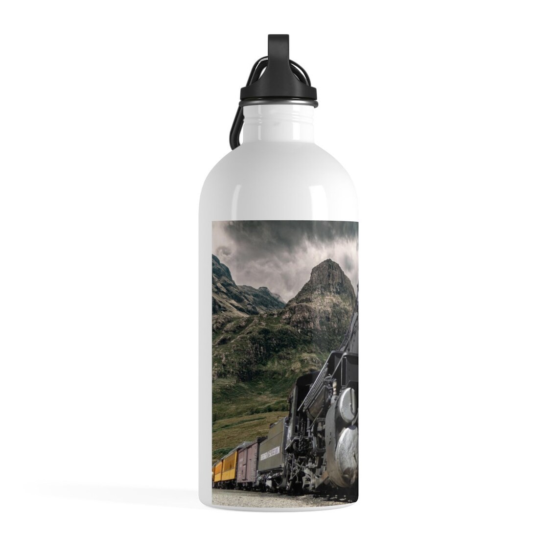 Train Stainless Steel Water Bottle Locomotive Boys Men Girls - Etsy