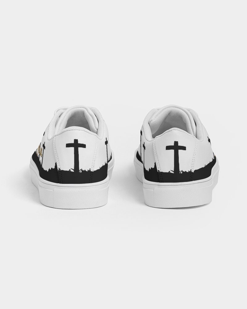 Jesus Sneakers Mens Christian Tennis Shoes Faith Sneakers Faux Leather ...