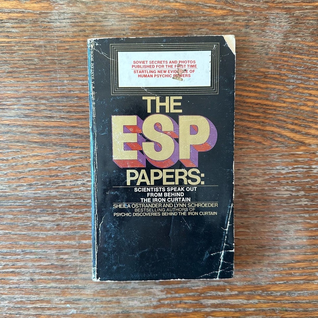 The ESP Papers by Sheila Ostrander and Lynn Schroeder 1976 - Etsy