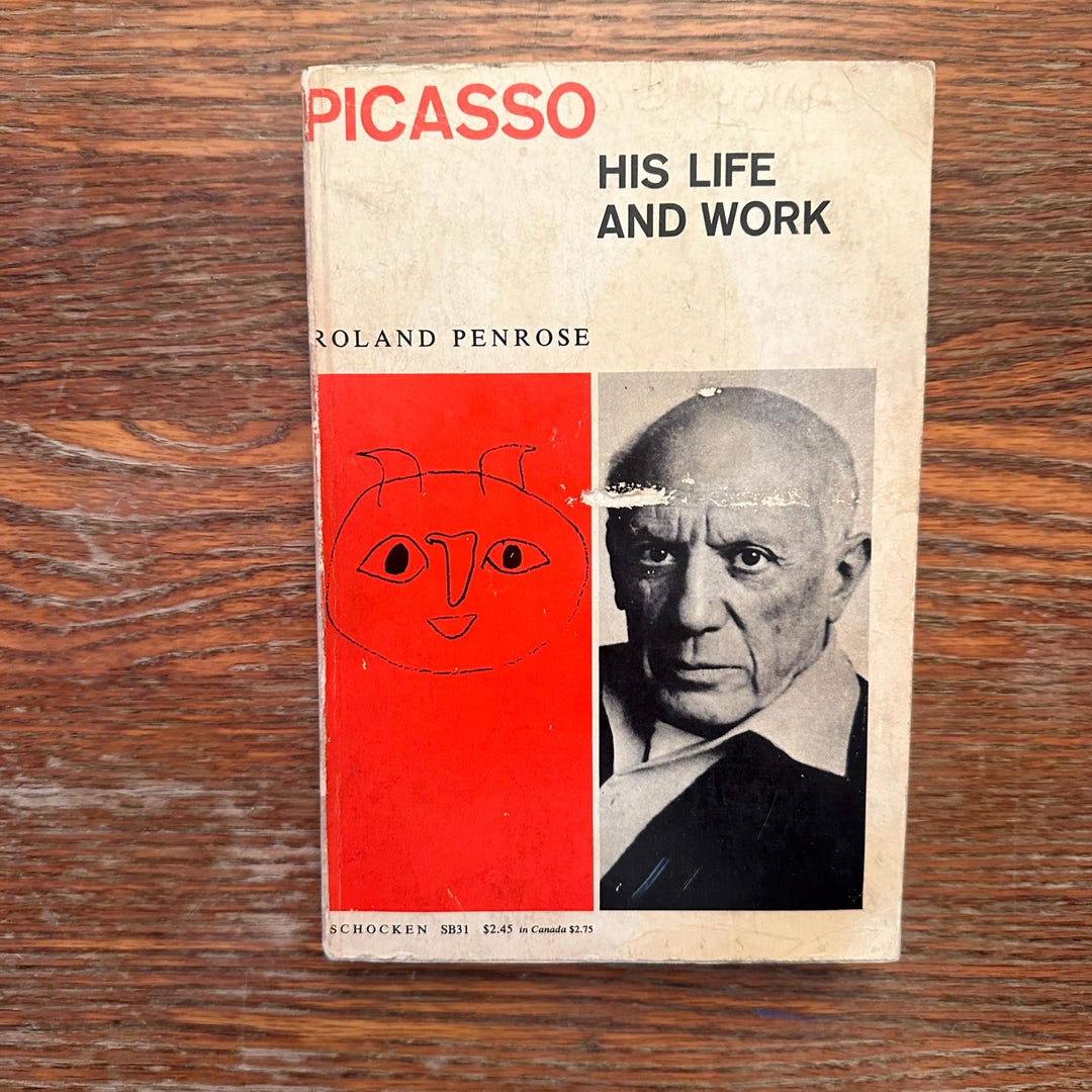 Picasso His Life and Work by Roland Penrose 1962 Art Biography ...