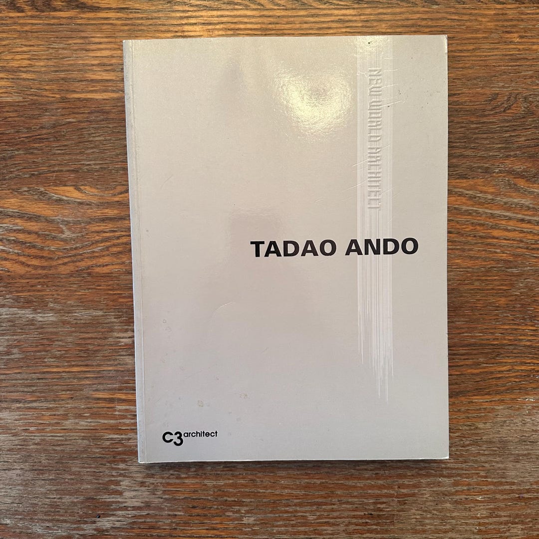 C3 New World Architect Tadao Ando 2003 Korean & English Paperback GOOD- - Etsy
