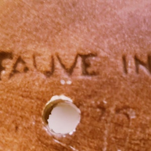 1975 Lefauve Ceramic Wall Clock Faux Cuckoo Clock - Etsy